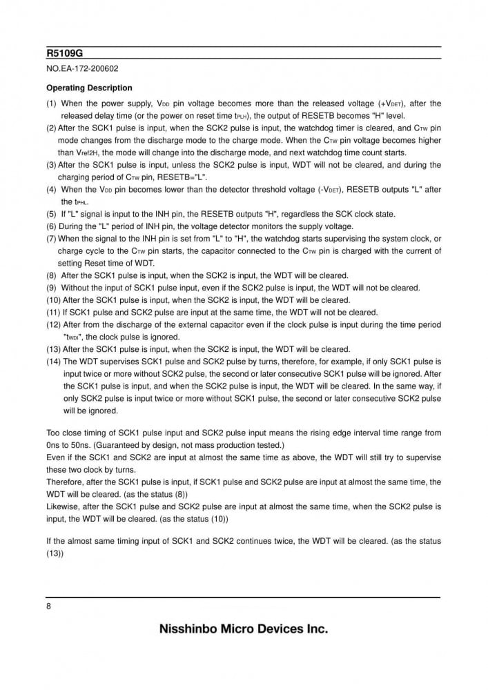 R5109 datasheet page 8