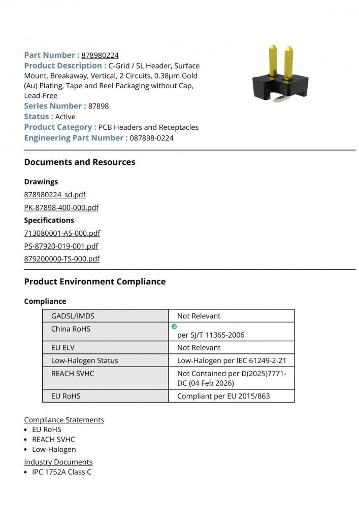 Technical document preview, page 1