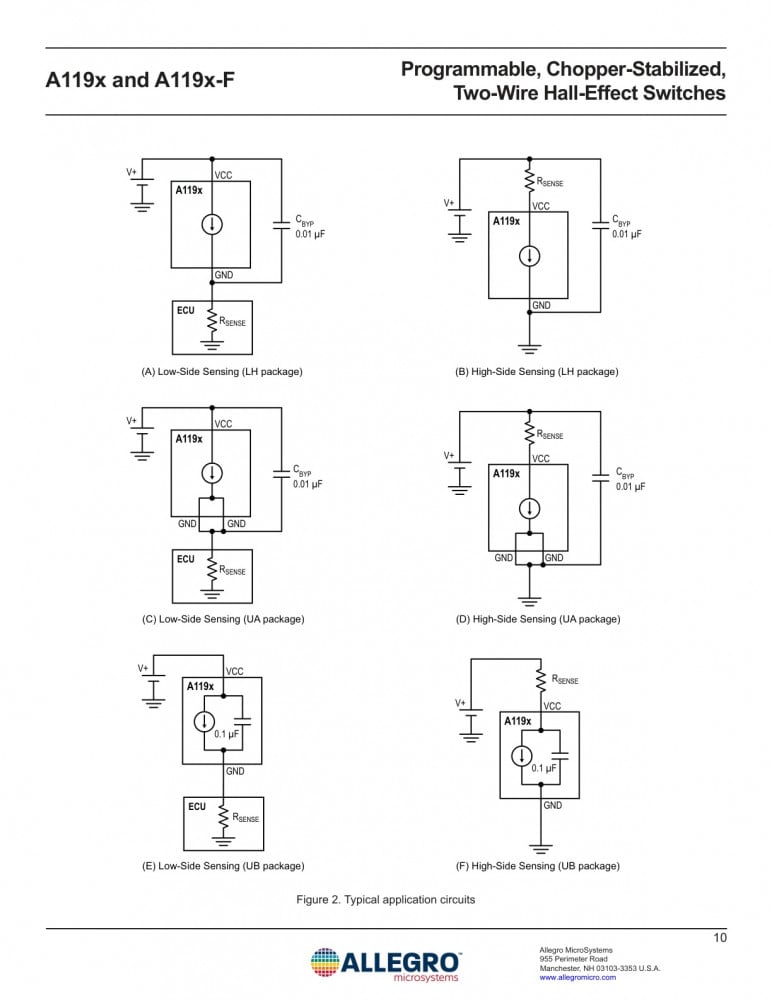 A1193 datasheet page 10