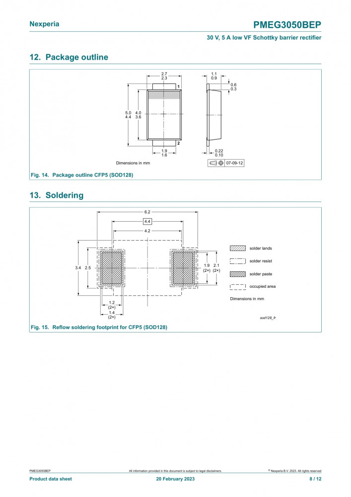 PMEG3050BEP datasheet page 8