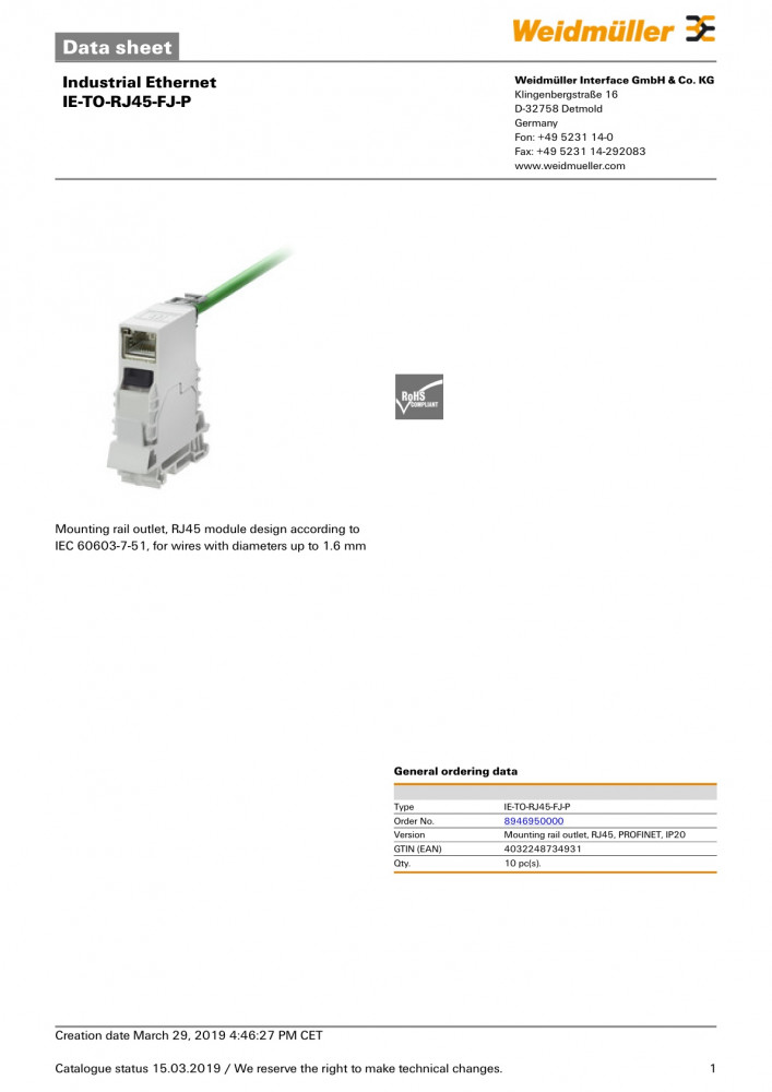 8946950000 technical document page 1