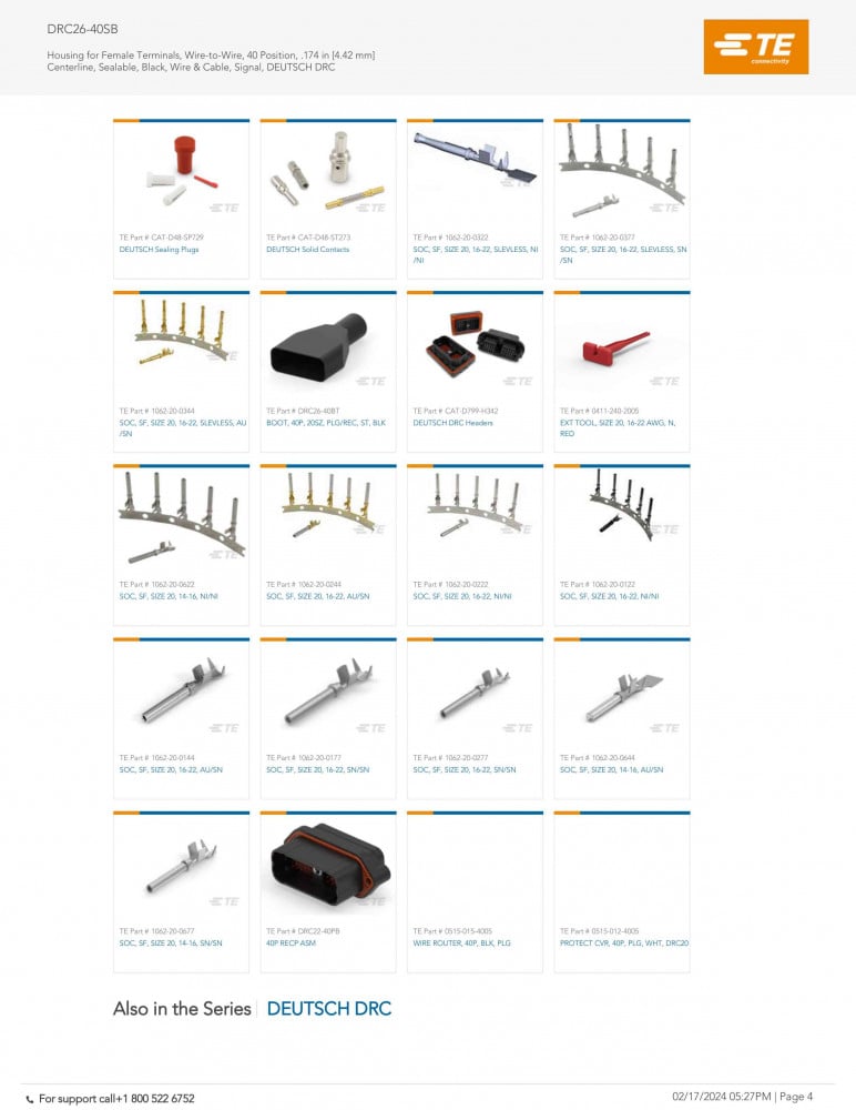 DRC26-40SB technical document page 4