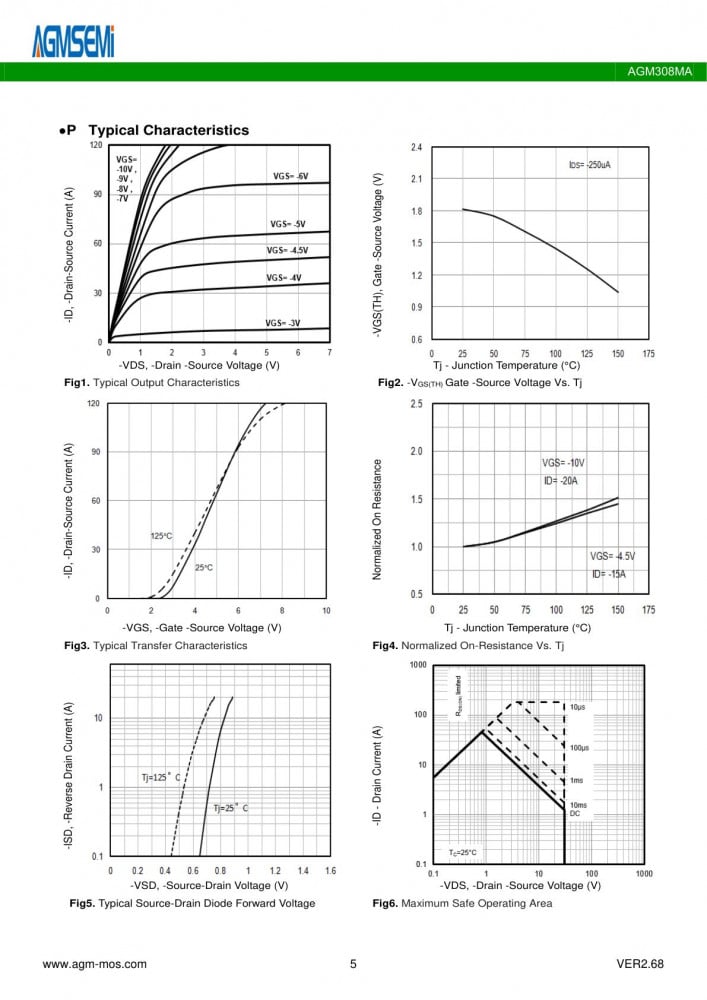 AGM308MA datasheet page 5