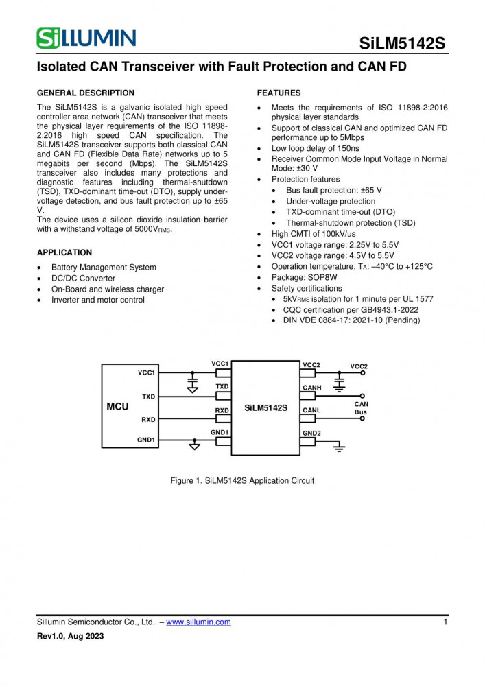 Technical document page 1