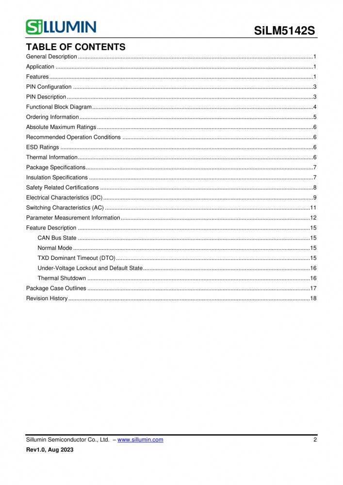 Technical document page 2