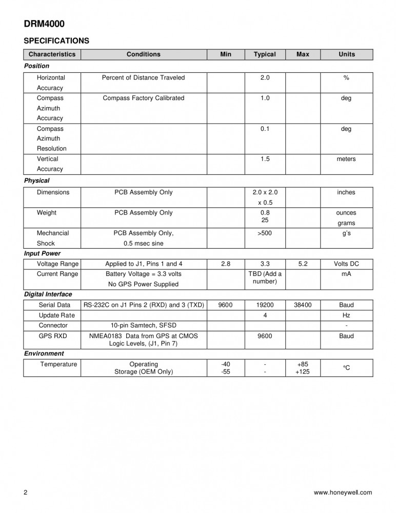 DRM4000 document page 2