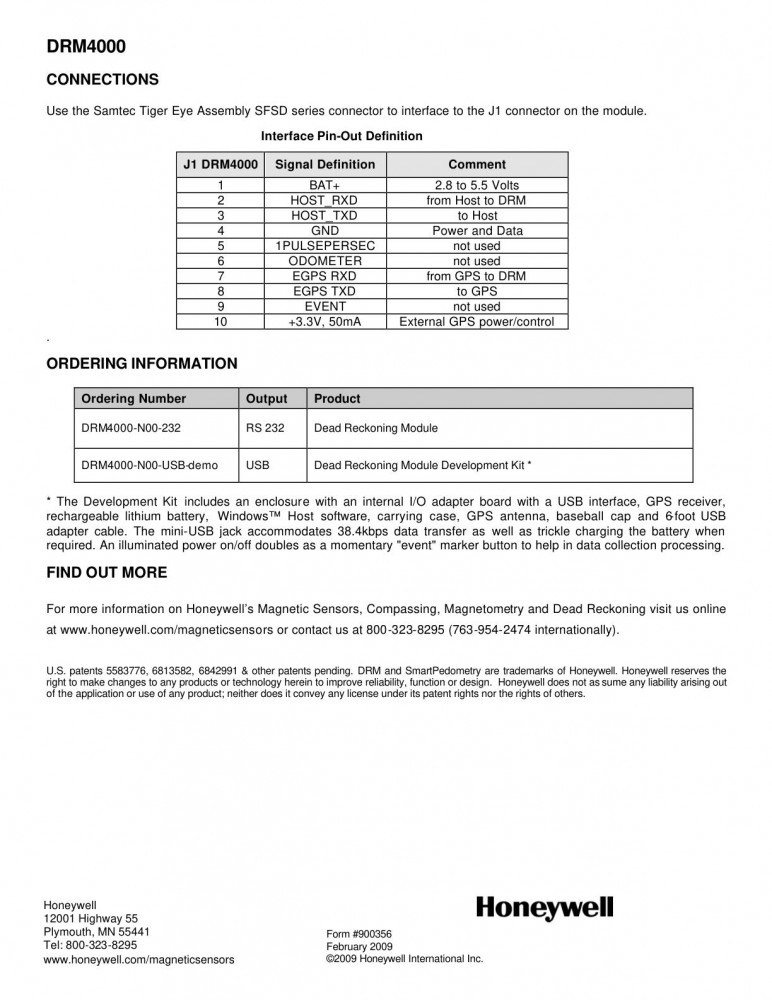 DRM4000 document page 4