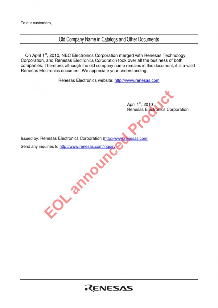 2SK1636L-E datasheet page 1