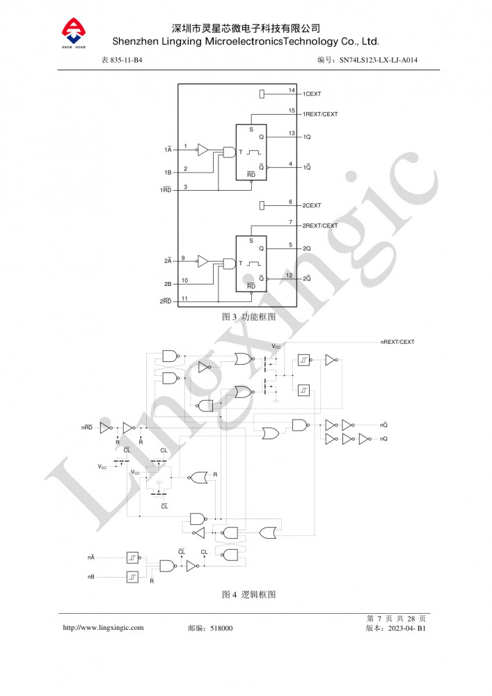 SN74LS123N(LX) datasheet page 7