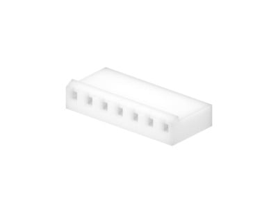 5.08mm Pitch KK Crimp Housing, 4 Circuits, White, with Ramp, Glow-Wire Capable