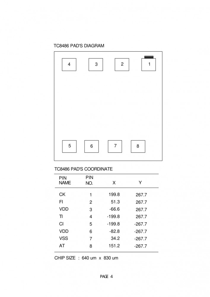 TT8486A datasheet page 4