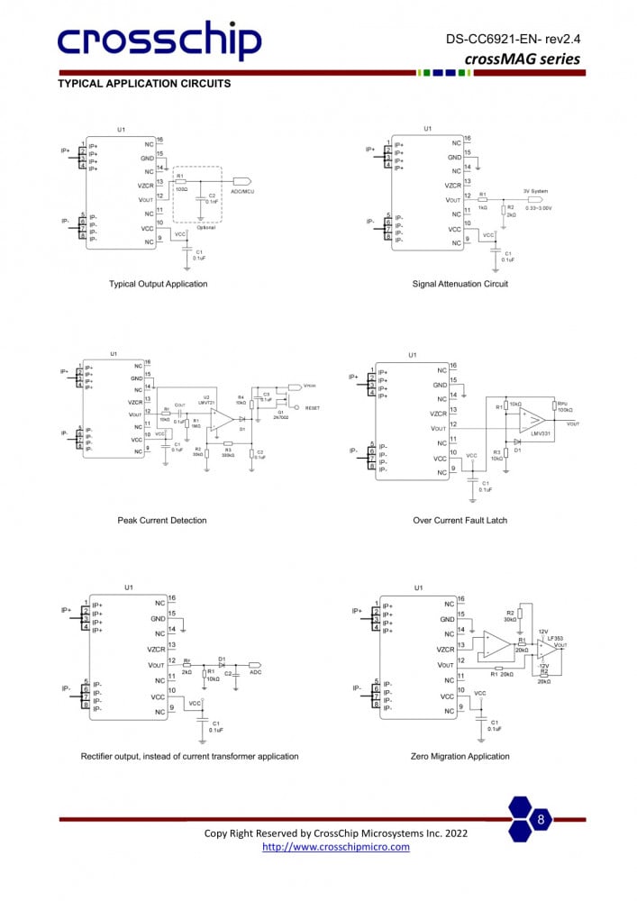 CC6921 datasheet page 8