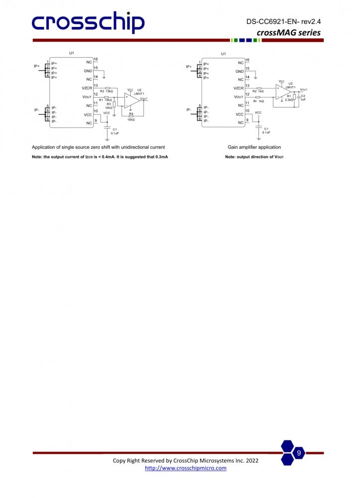 CC6921 datasheet page 9