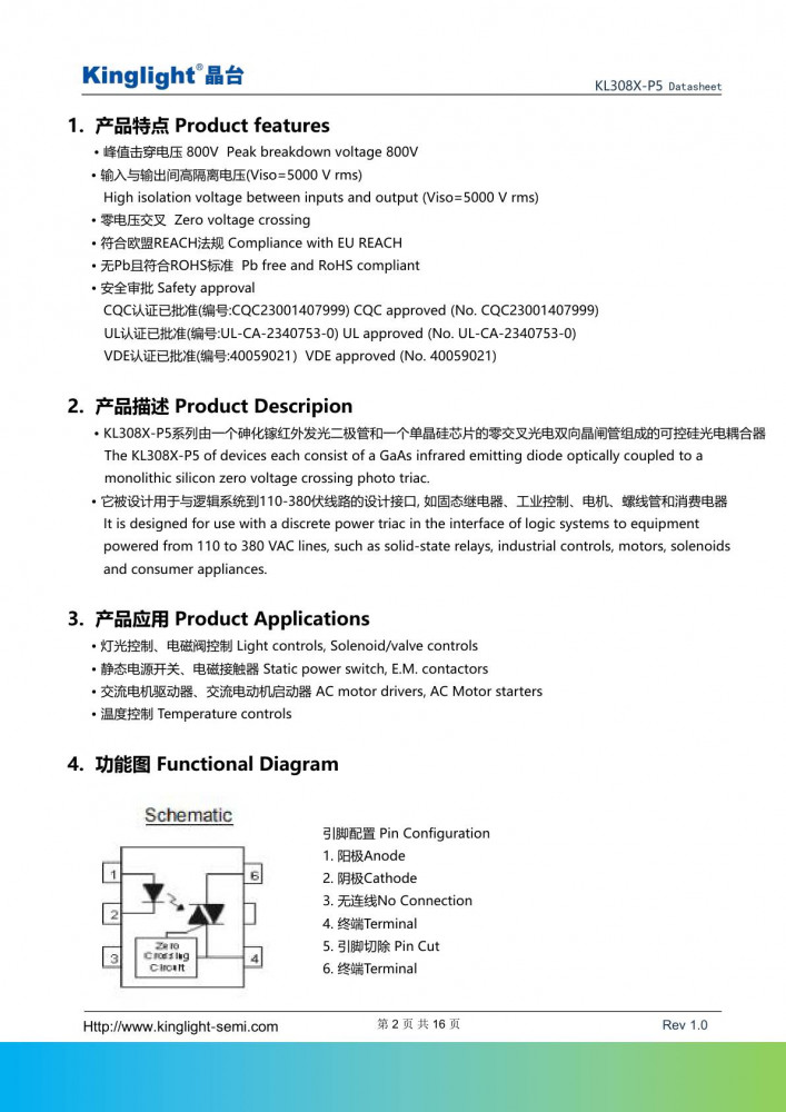 KL3082M-P5-AW datasheet page 2