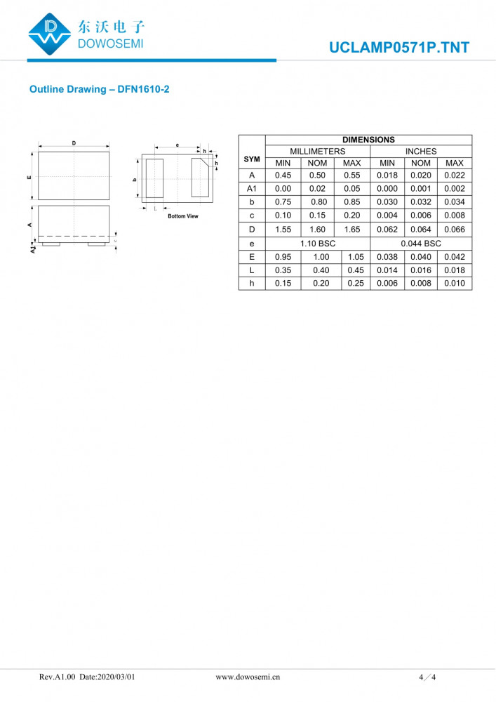 UCLAMP0571P.TNT datasheet page 4