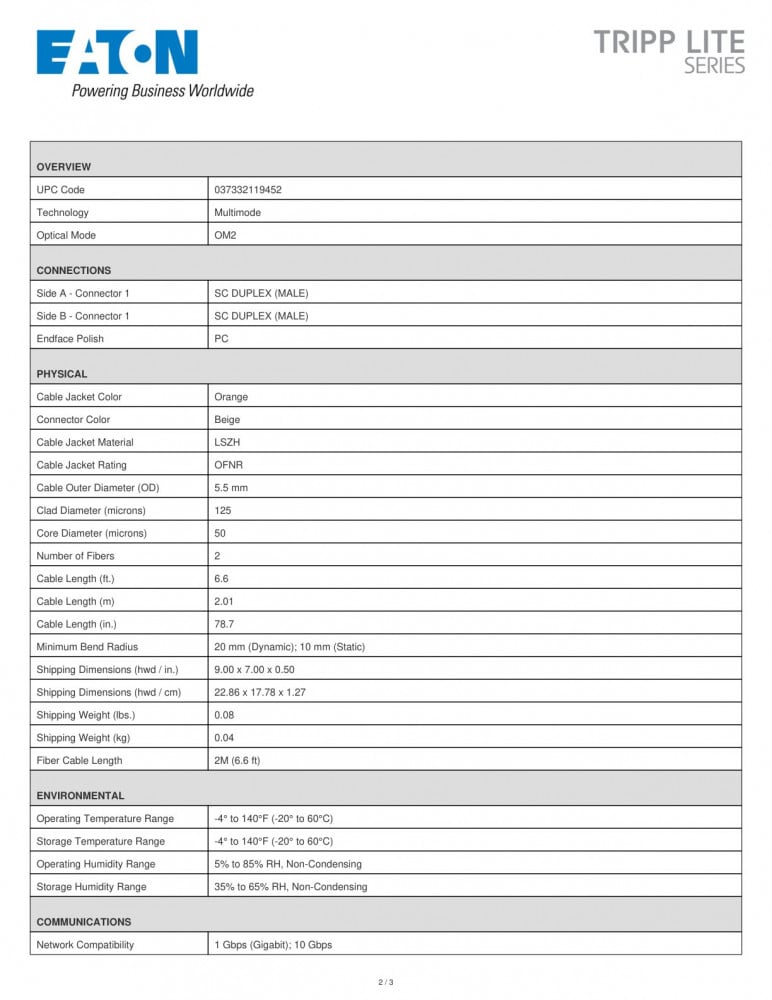 N506-02M technical document page 2