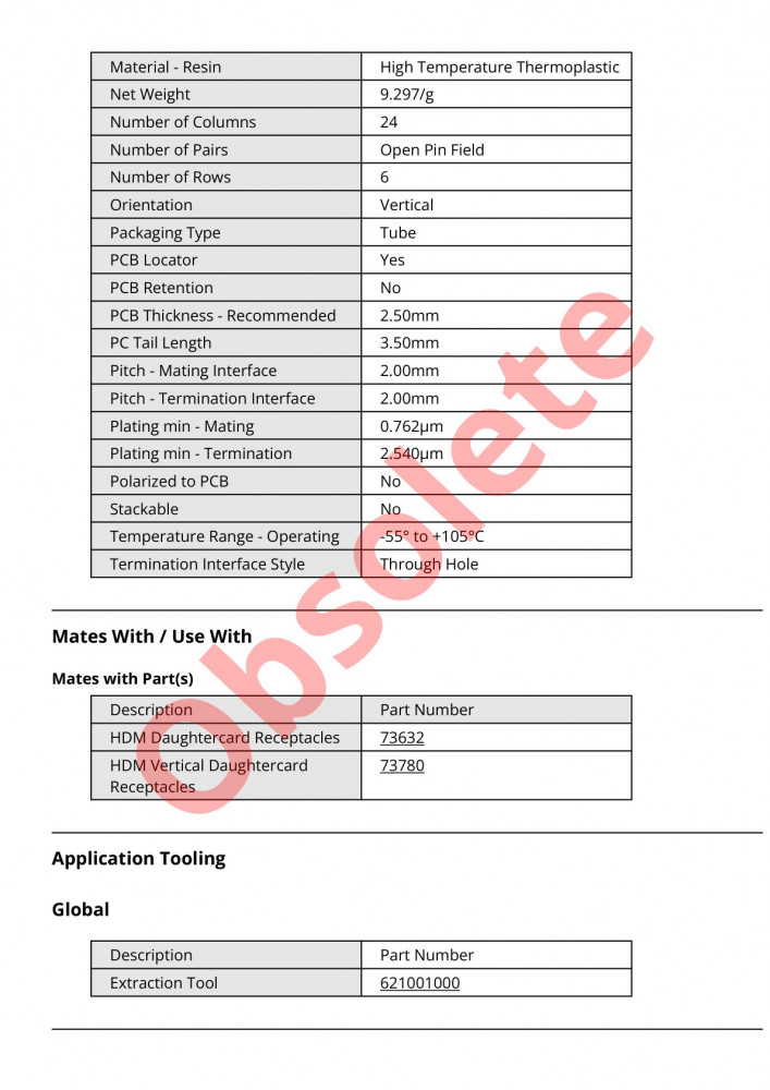 MOLEX 739447001 technical document image, page 3
