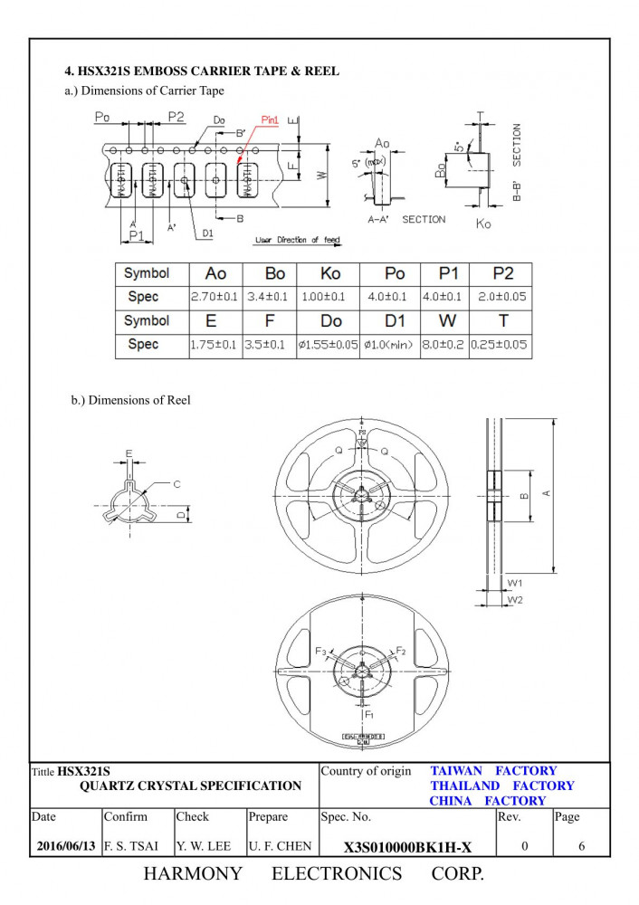 X3S010000BK1H-X specification page 6