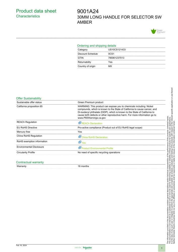 9001A24 technical document preview