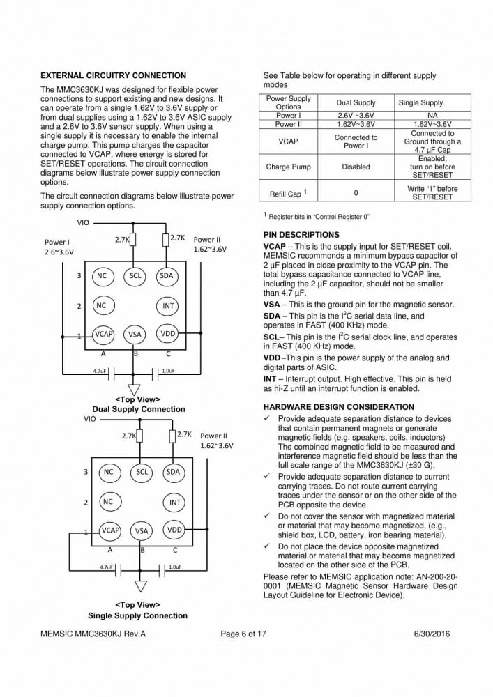 MMC3630KJ datasheet page 6