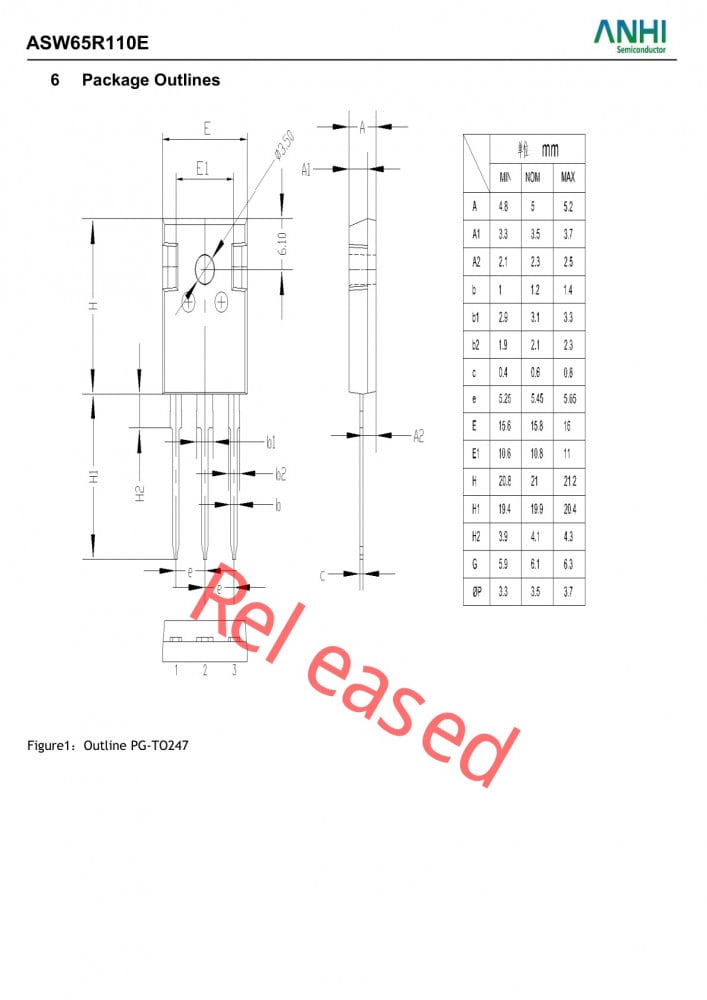 ASW65R110E datasheet page 9