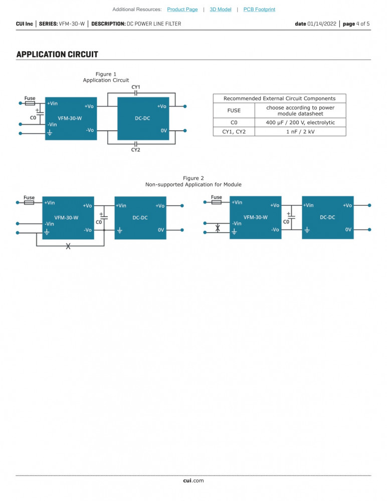 VFM-30-W-T datasheet page 4