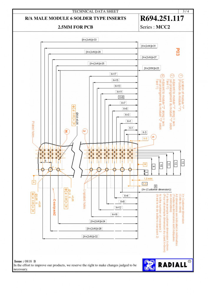 Radiall R694251117 technical document page 3