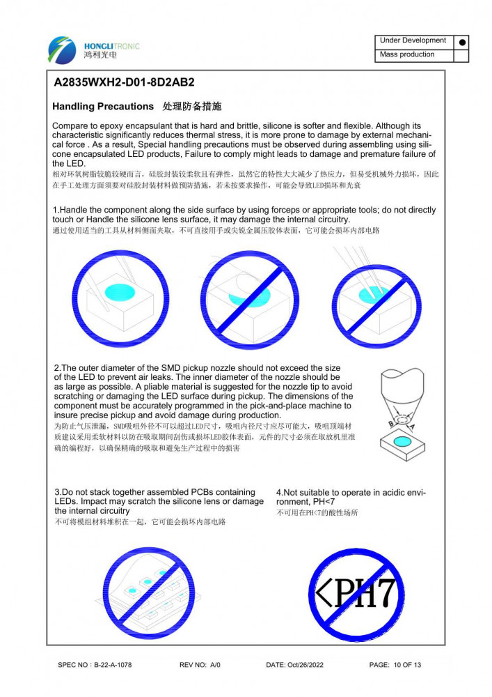 A2835W6H2-D01-8D2AB2 datasheet page 10