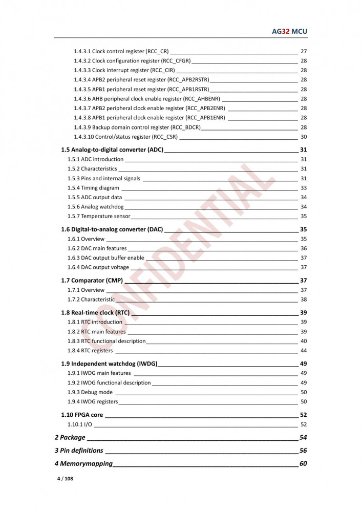 AG32 datasheet preview page 4