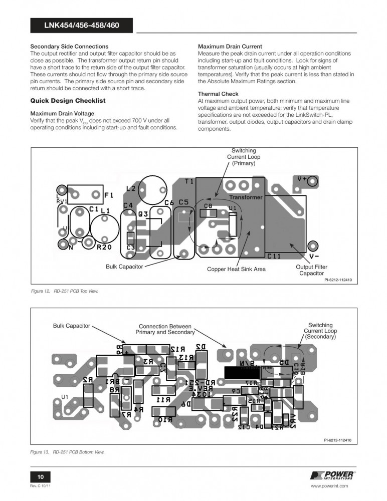 LNK457VG technical document page 10