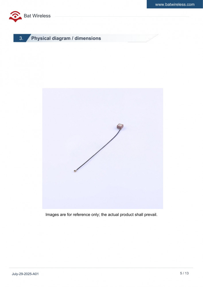 BWGPSCNX8-8B1 technical document page 5