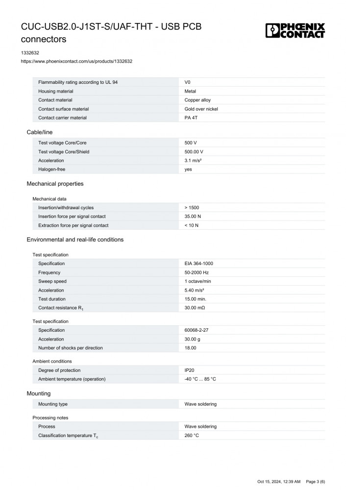 Phoenix Contact 1332632 technical document page 3