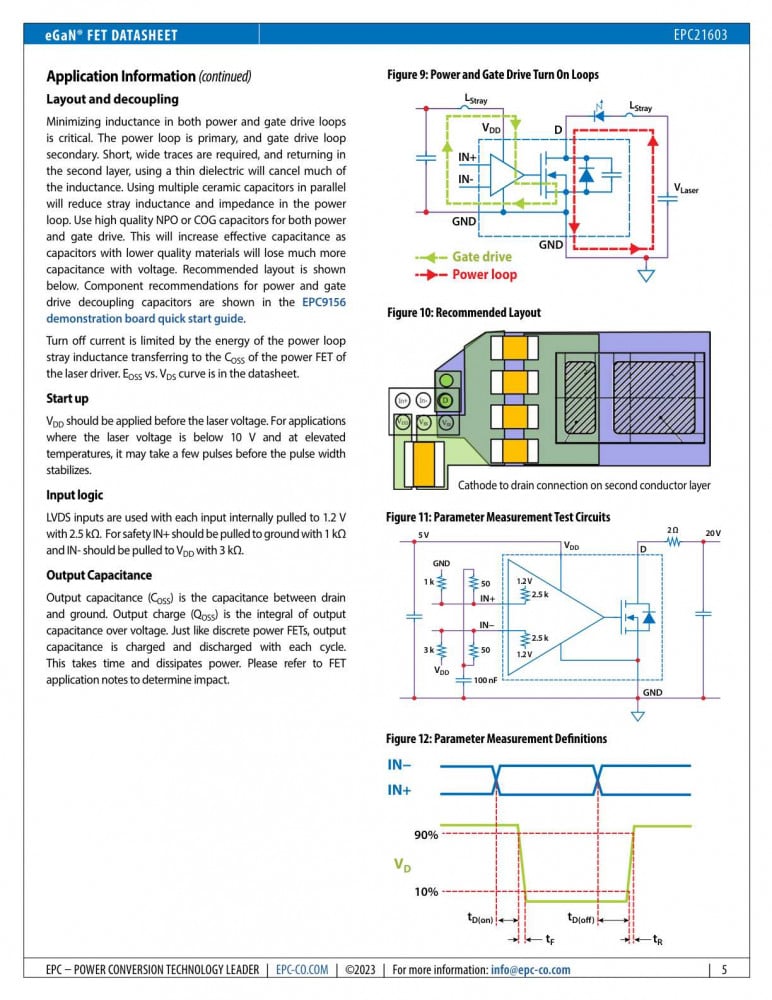 EPC21603 datasheet page 5