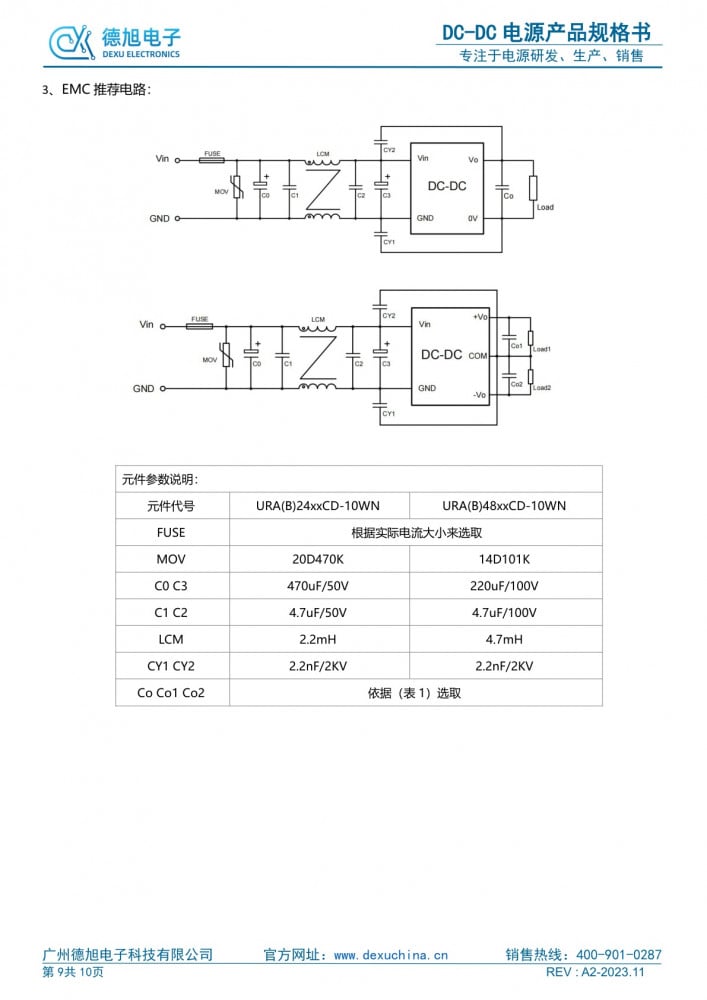 URB2412YMD-10WR3 datasheet page 9