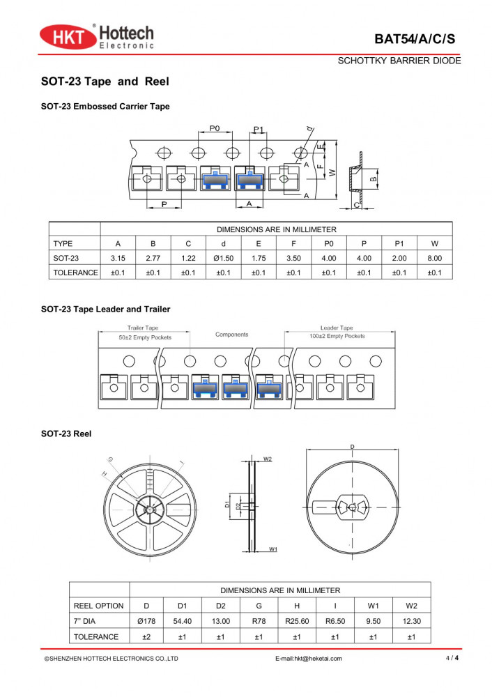 BAT54A datasheet page 4