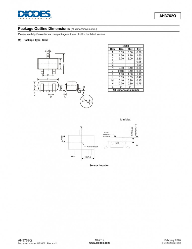 AH3762Q-W-7 datasheet page 10