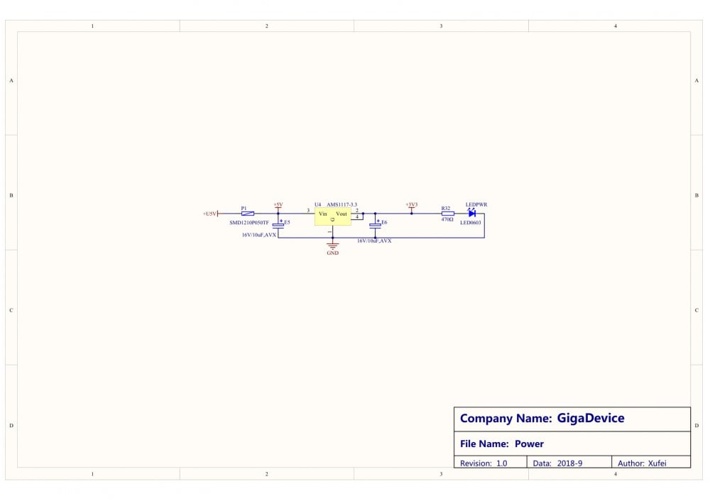 GD32E231 document page 4