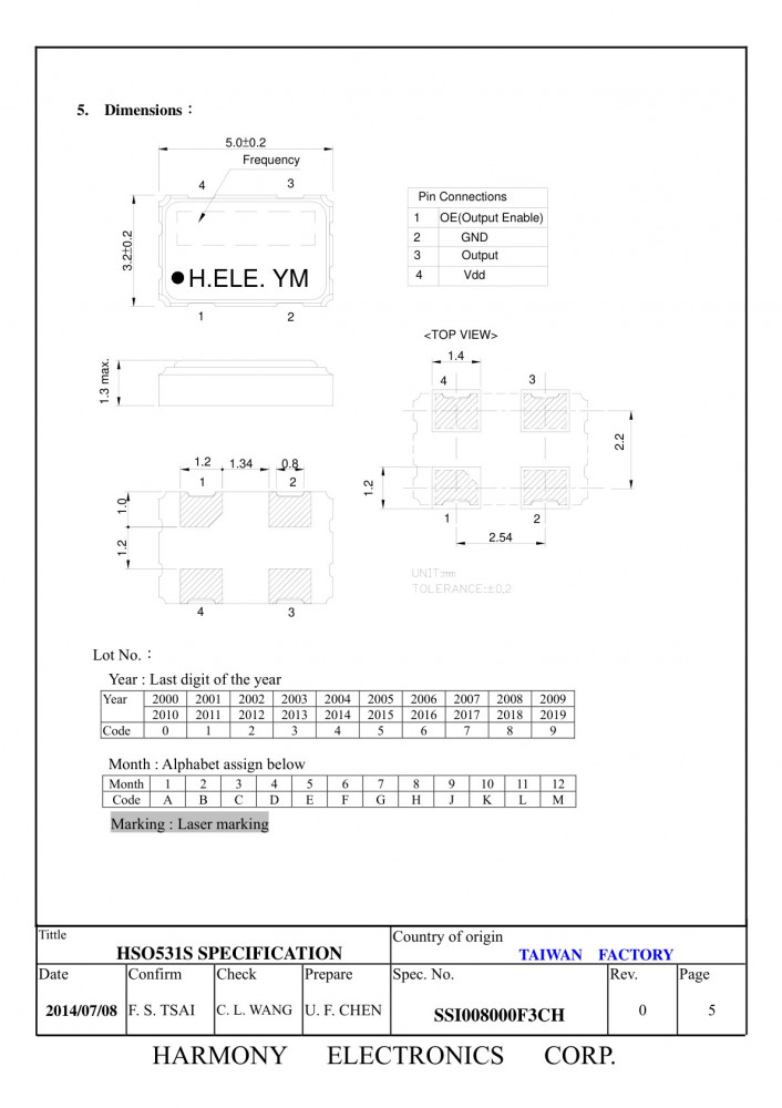 SSI008000F3CH specification page 5