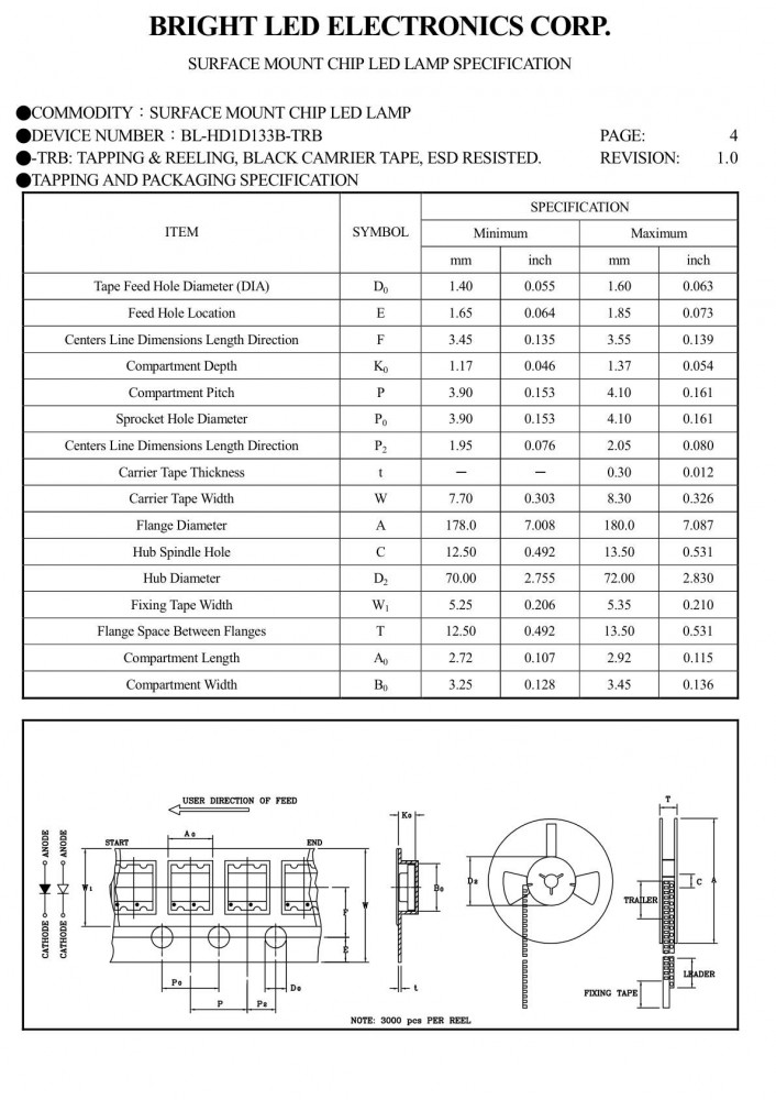 BL-HD1D133B-TRB specification page 3