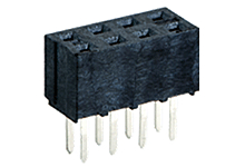 Milli-Grid Vertical Receptacle, 2.00mm Pitch, Dual Row, Through Hole, 3.00mm Tail Length, 0.38µm Gold (Au) Plating, 46 Circuits, Lead-Free, Tube