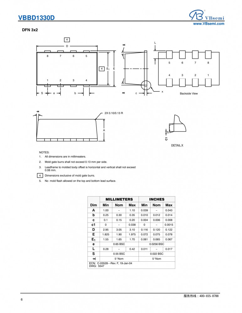 VBBD1330D datasheet page 6