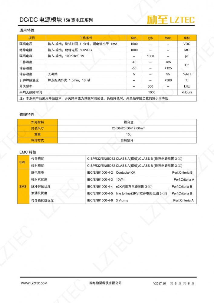 URB2405YMD-15WR3 datasheet page 3