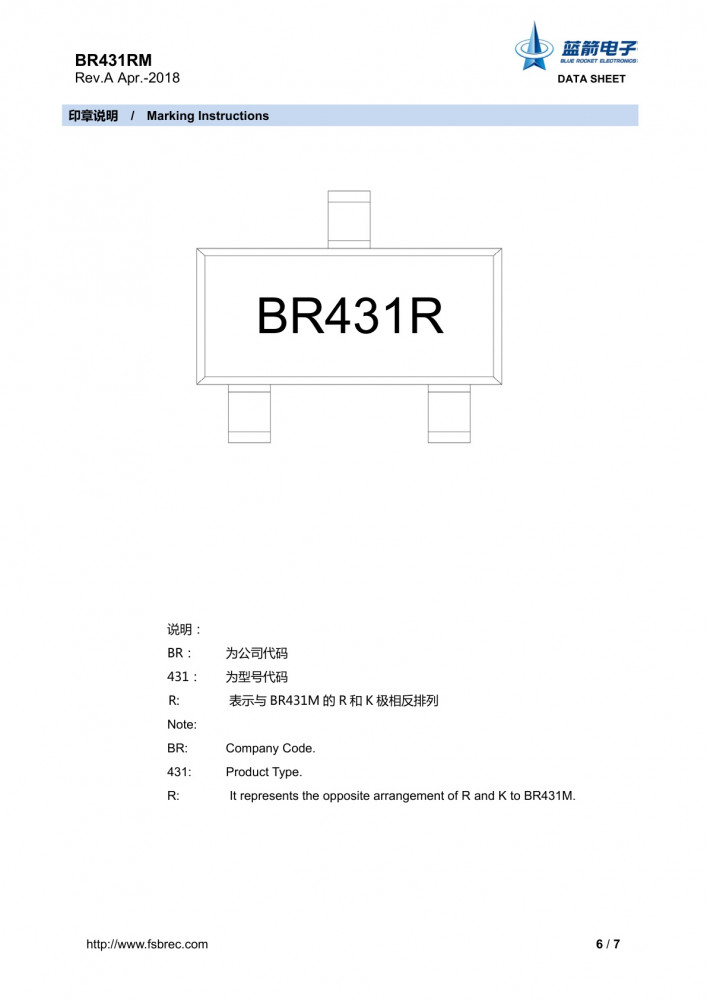 BR431RM datasheet page 6