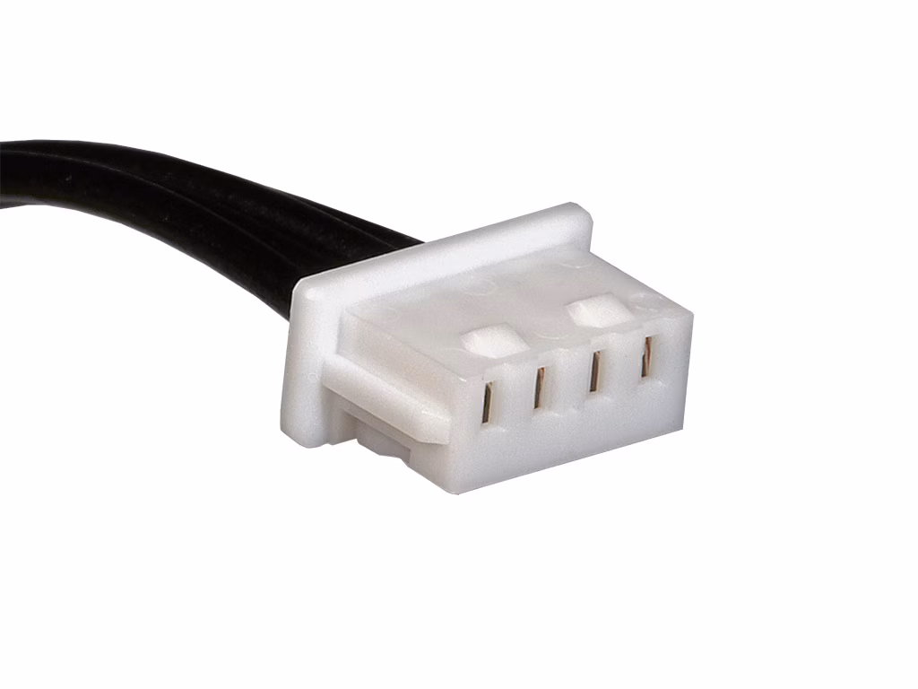 Mini-Lock-to-Mini-Lock Off-the-Shelf (OTS) Cable Assembly, 2.50mm Pitch,  Female-Female, Single Row, 100.00mm Length, 4 Circuits, Natural