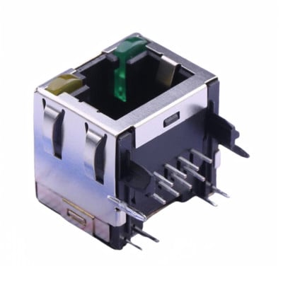 TE Connectivity 2-406549-1 Modular Ethernet Connector Jack for sale