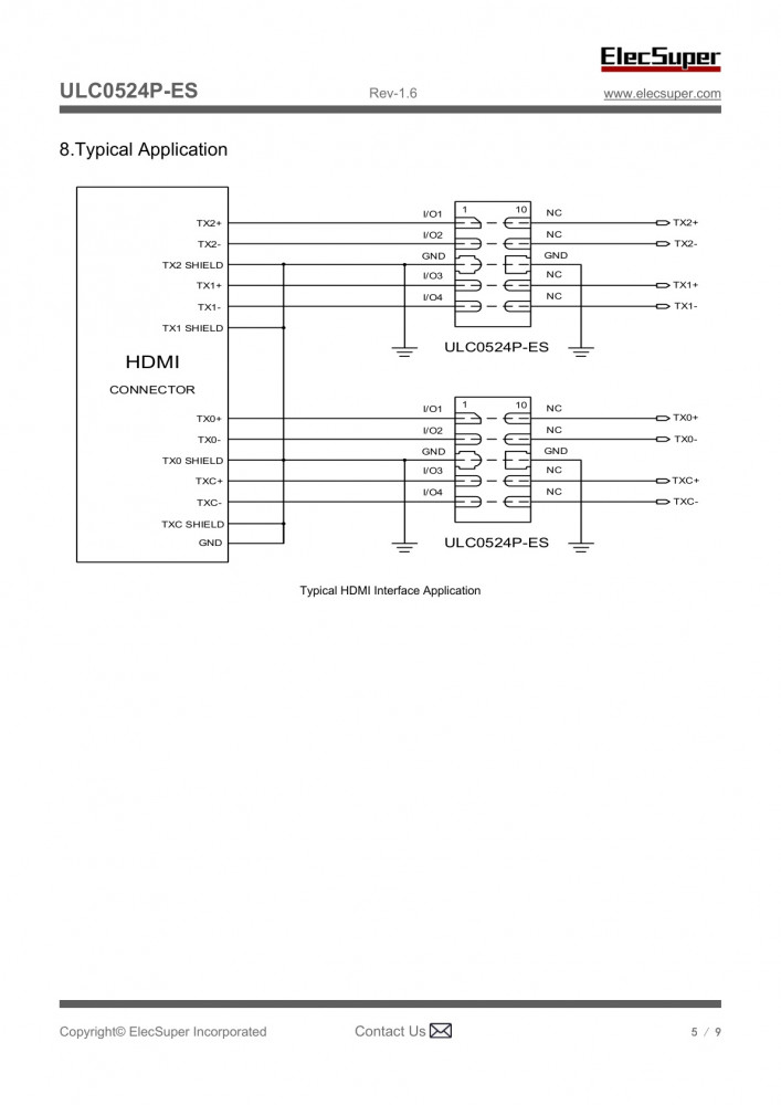 ULC0524P-ES datasheet page 5