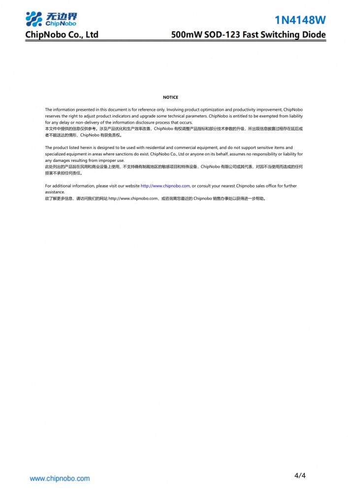 1N4148W datasheet page 4