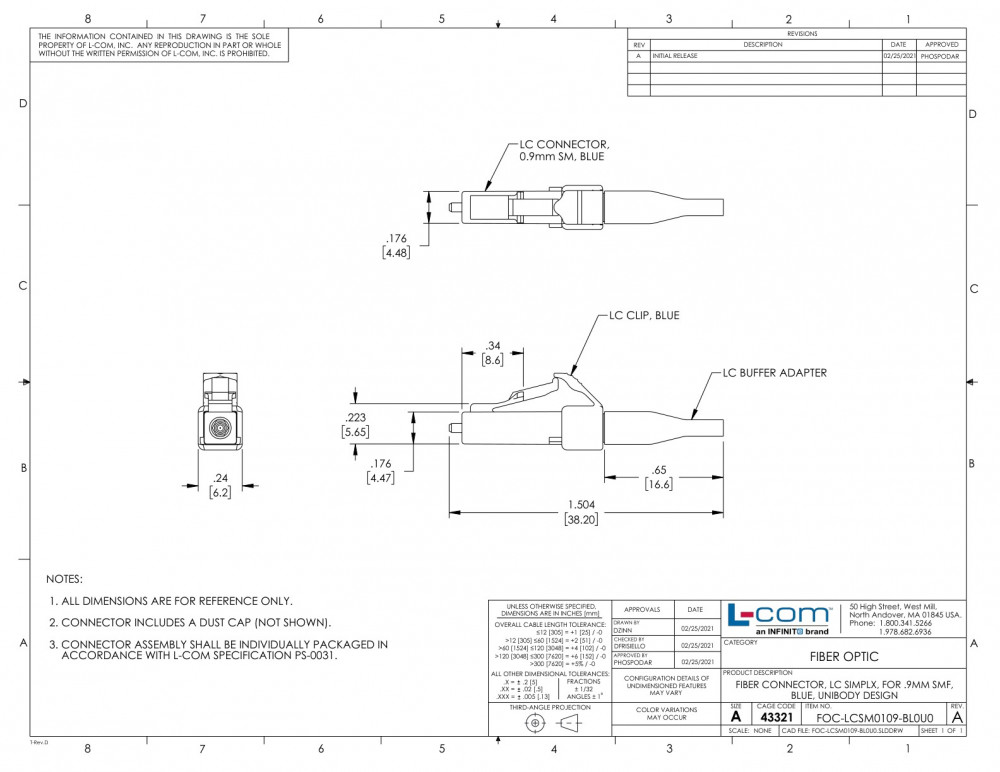 FOC-LCSM0109-BL0U0 technical document preview