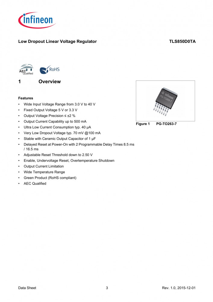 TLS850D0TA datasheet page 3