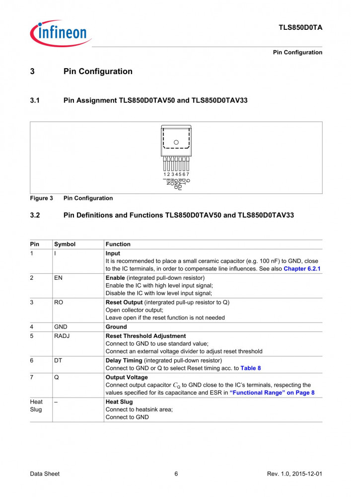 TLS850D0TA datasheet page 6
